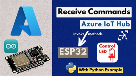 Esp32 With Azure Iot Contol Led By Azure Direct Methods Youtube