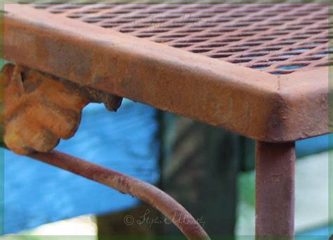 Make Faux Rust With Wood Ashes And Paint By Stephie McCarthy
