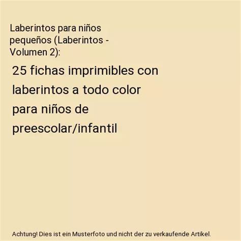 Laberintos Para NiÑos Pequeños Laberintos Volumen 2 25 Fichas