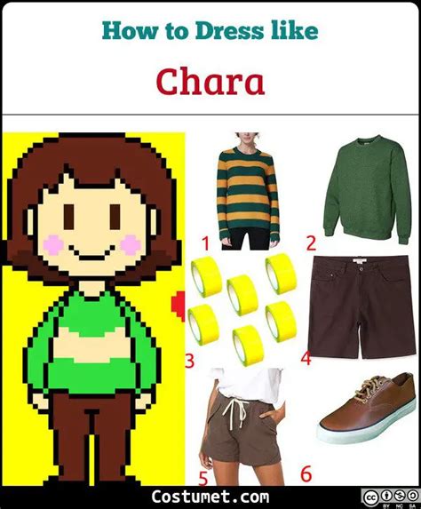 Chara And Frisk Undertale Costume For Halloween