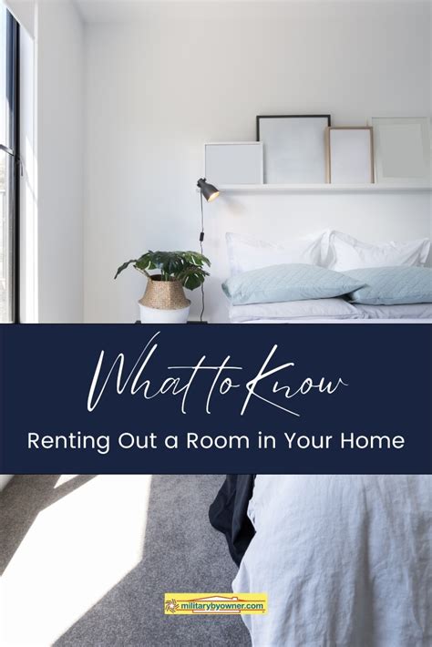 What To Know Before Renting Out A Room In Your Home
