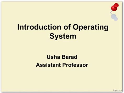 Operating System Services 9 Ppt
