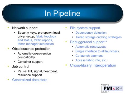 Eurompi 2017 Pmix Presentation Pptx Operating Systems Computer
