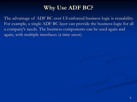 Ppt Chapter 8 Introducing Adf Business Components Powerpoint Presentation Id563610