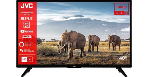 JVC LT-40VF3056: 1,7 gut | Mäßig großer, supergünstiger Streaming-Fernseher