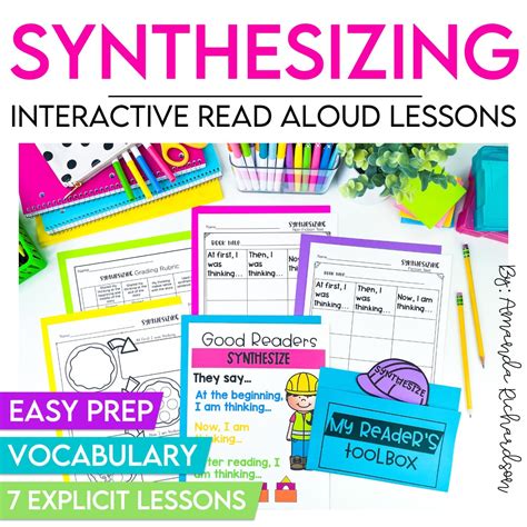 How To Teach Synthesizing Helpful Books And Lesson Ideas