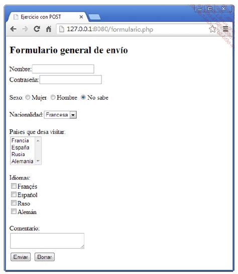 Ingeniería Systems El método POST en PHP de