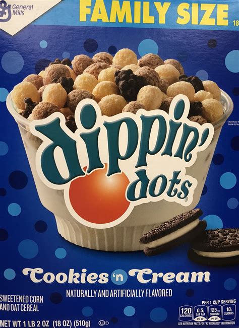 Cookies N Cream Dippin Dots Ice Cream