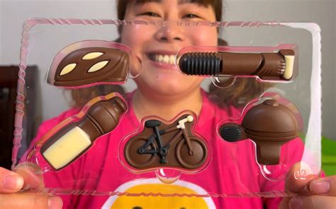 好吃又好玩的自行车巧克力 阿钟吗 阿钟吗 哔哩哔哩视频