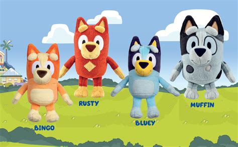 Giochi Preziosi Bluey Soft Plush Toy 20 Cm Rusty Version Let Your