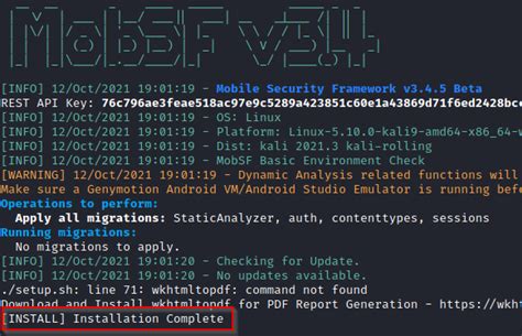 How To Install Mobile Security Framework Mobsf Lyssa