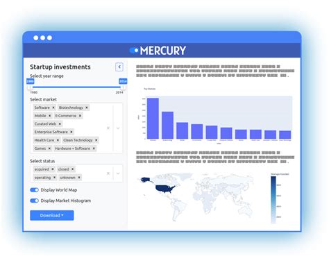 Mercury Build Data Web Apps In Jupyter Notebook