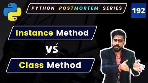 Instance Method Vs Class Method Python Oops Interview Questions For
