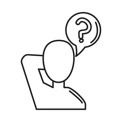 Alzheimer Disease Confused Character Question Mark Decrease In Mental Human Ability Line Style