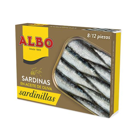Albo橄榄油浸小沙丁鱼罐头：西班牙美食的味蕾盛宴，即食下饭新宠儿！ 鱼类罐头 淘宝百科网