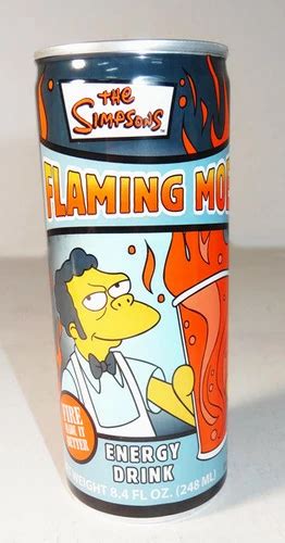 T Happiness With The Simpsons Flaming Moe Energy Drink 24 X 248ml
