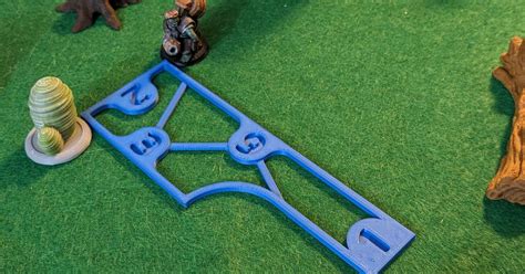 Kill Team Measuring Gauge By Fourleftpaws Download Free Stl Model