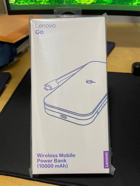 Lenovo Go Wireless Power Bank Mah Mobile Phones Gadgets Mobile Gadget Accessories
