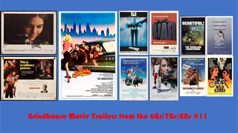 Grindhouse Movie Trailers From The 60s70s80s 11 Youtube