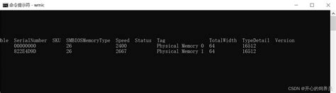 电脑内存条频率怎么查看configureclockspeed Csdn博客