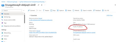 getting issue when try to access the vms used option 2 to deploy