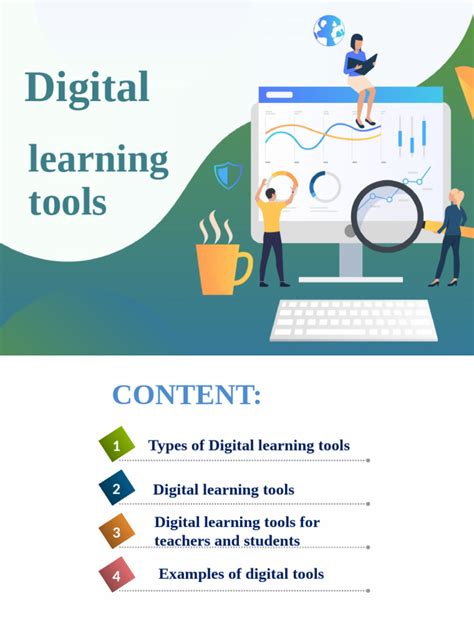 Digital Learning Tools 291122 Pdf Teachers Learning