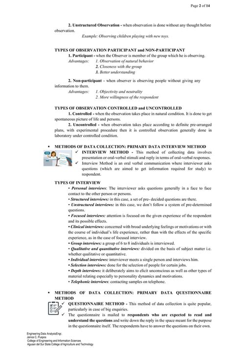 Engineering Data Analysis Learning Mateial 1 Week Pdf