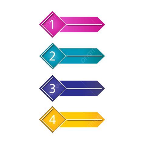 벡터 플랫 글 머리 기호 컬렉션 디자인 글머리 기호 목록 숫자 아이콘 중요 항목 Png 일러스트 및 벡터 에 대한 무료 다운로드 Pngtree