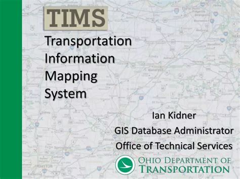 Ppt Transportation Information Mapping System Powerpoint Presentation