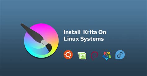 Install Krita On Ubuntu Fedora Alma Linux Tipsonunix On Tumblr