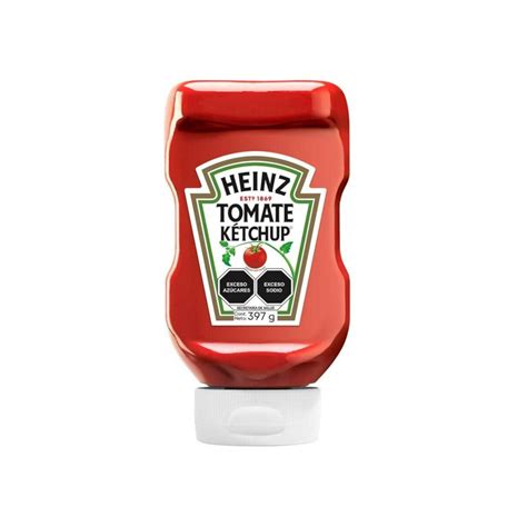 Pack De 16 Catsup Heinz 397 Gr Heinz Ketchup Bodega Aurrera En Línea