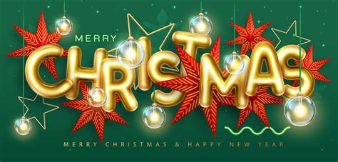 3d 크롬 문자 크리스마스 별 전기 램프가 있는 메리 크리스마스 휴가 포스터 휴일 인사말 카드입니다 벡터 그림 0명에 대한 스톡