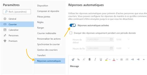Paramétrer Votre Message Dabsence Sur Outlook