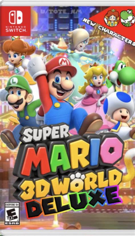 Super Mario 3d World Deluxe Will Be On Ps5xbox And Windows 11 New