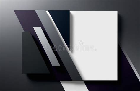 Corporate Background With Angular Shapes Stock Illustration