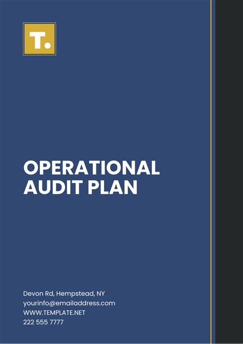 Free Audit Plan Template To Edit Online