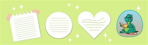 Симпатичные каваи заметки Список дел Наклейка Маленький дракон Красивый планировщик для школы