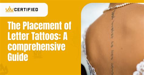 Word Placement Tattoos