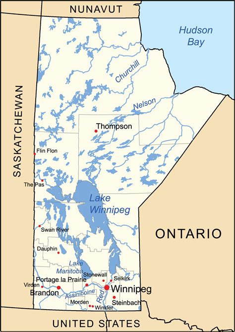 Geography Of Manitoba Wikipedia