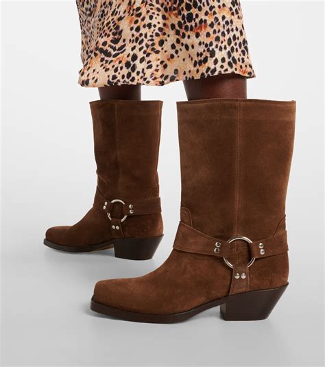棕色的antya皮革及踝靴 Isabel Marant Mytheresa美遴世