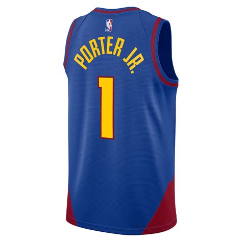 Denver Nuggets Michael Porter Jr Statement Edition Blue Nba Jersey