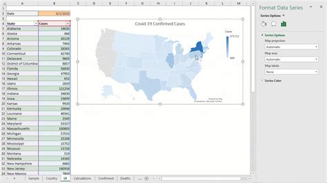 Create A Map Chart In Excel My Xxx Hot Girl