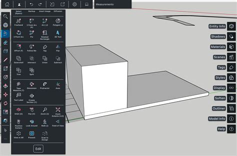 cannot see the icon for sketchup diffusion sketchup for ipad