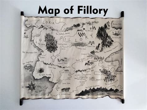 Map Of Fillory The Magicians Map Quentin Coldwater Map Etsy Australia