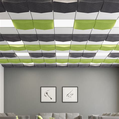 Eco Friendly Acoustical Ceiling Panels Alphasorb® Sustainable Series
