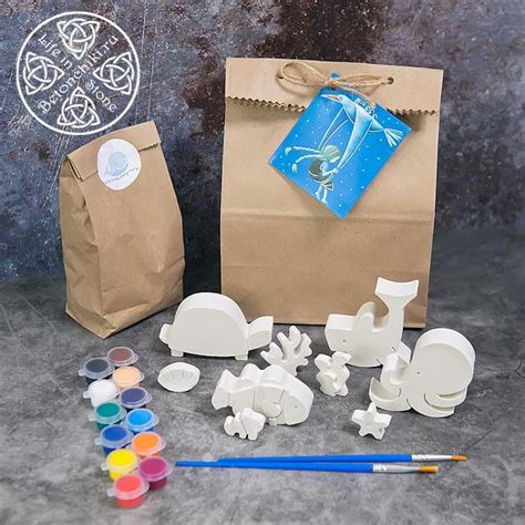 Детский подарочный набор для творчества ОКЕАН купить C доставкой почтой 🌸 Адениум дома