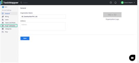 Defining Assets Metadata Custom Fields Taskmapper Support