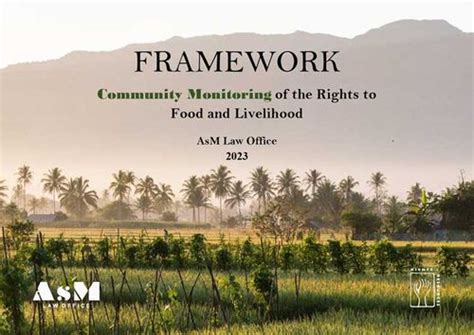 Community Monitoring Framework Asm Law Office
