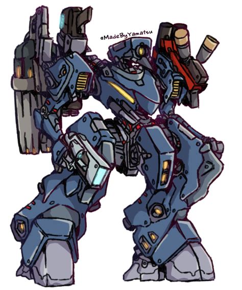 Small Break From The Human V1 And V2 Designs How About An Armored Core V1 R Ultrakill