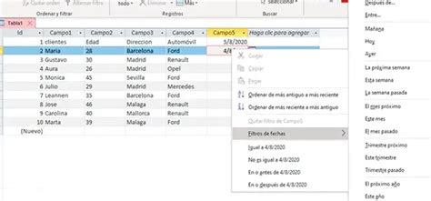 Filtrar Fechas En Microsoft Access Guía Completa Con Ejemplos